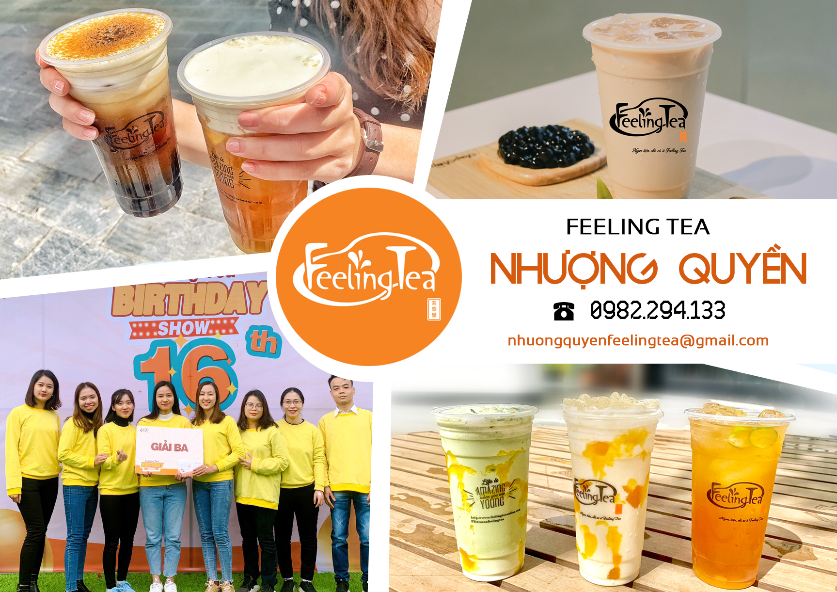 Nhượng Quyền Thương Hiệu Feeling Tea - Feeling Tea | Love your feeling